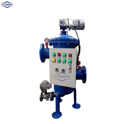 China Industrial SIndustrial automatic back wash self cleaning stainless steel carbon steel water filter for sale