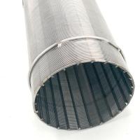 China Filtration Wedge Wire Screen with Slot Opening 0.02mm-15mm for Various Applications for sale