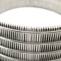 China Filtration Wedge Wire Screen with Slot Opening 0.02mm-15mm for Various Applications for sale