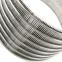 China Filtration Wedge Wire Screen with Slot Opening 0.02mm-15mm for Various Applications for sale