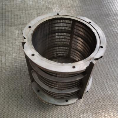China Polished Wedge Wire Screen with Round Profile Packaging Pallet for sale