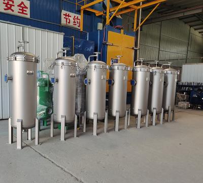 China Convenient Industrial Water Filtering Single Bag Or Multi-bag for sale
