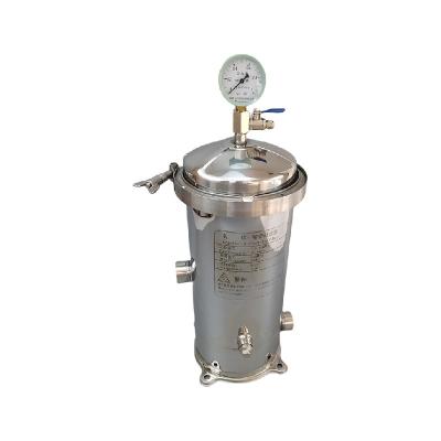 China Stainless Steel Bag Size 1 Operating Pressure 6 Bar Or 10bar Industrial Water Filtering for sale