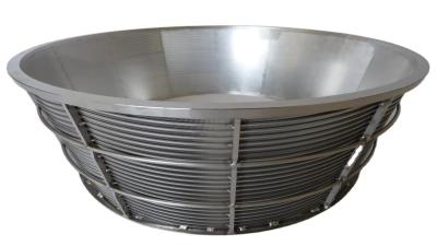 China Customizable Wedge Wire Baskets with High Weave Density and Welded Connection for sale