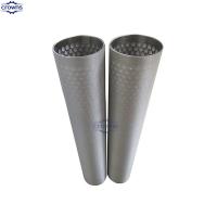 China stainless steel 304 304L 316 316L Johnson V wire water well screen wedge wire screen pipe for sale