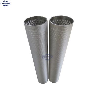 China stainless steel 304 304L 316 316L Johnson V wire water well screen wedge wire screen pipe for sale