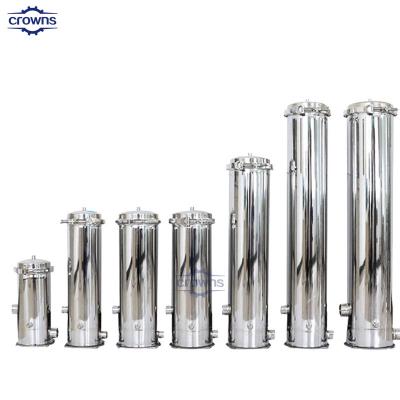 China Stainless Steel Micro Porous Pleated Cartridge Filter Housing for sale