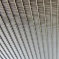 China Wire Diameter 0.25mm-2.5mm Johnson Vee Wire Screen with Filter Mesh 27%-80% for Filtration for sale