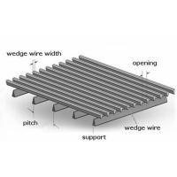 China Durable and Efficient Wedge Wire Containers 2.03mm Wire Diameter and Slot Width for sale