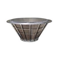 China Efficient Filtration with Stainless Steel Wedge Wire Baskets 3.2mm Slot Length for sale