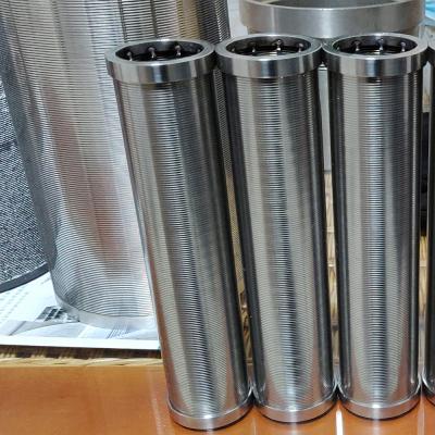 China Length 0.25m-3m 0r As Requirment and Polishing Johnson Wedge Wire Screens for sale