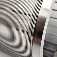 China Length 0.25m-3m 0r As Requirment and Polishing Johnson Wedge Wire Screens for sale