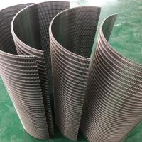 China Incorporating Plain Weave V-Wire Baskets - 2.03mm Slot Width for sale