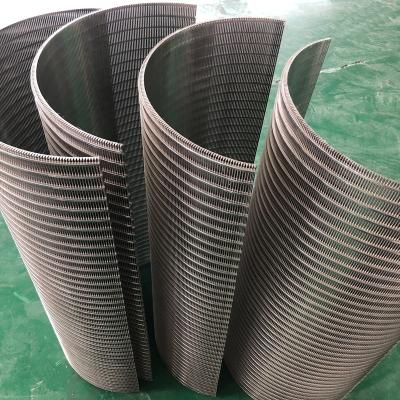 China Incorporating Plain Weave V-Wire Baskets - 2.03mm Slot Width for sale