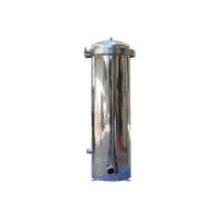 China 5um Filtration Precision Multi Cartridge Filter Housing with Stainless Steel Material for sale
