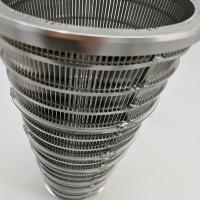 China Top-Quality Wedge Wire Baskets 2.03mm Wire Diameter 3.2mm Slot Length 38.5% Open Area for sale