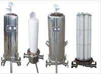 China Max. Temperature 200°F Multi Cartridge Filter Housing 1um Filtration Inlet/Outlet 2 for sale