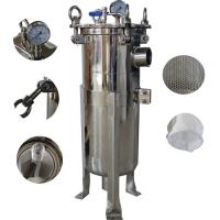 China Mirror Polished Surface Finish for Multi Cartridge Filter Housing 2-20 Cartridge Number for sale