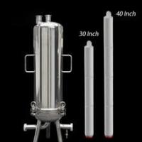 China 20000L/Hour Industrial Water Purification System - 6 Bar or 10bar Operating Pressure for sale