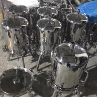China Vent 1/4NPT High Pressure Filter Housing Stainless Steel for Water Treatment for sale