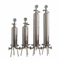 China Stainless Steel Industrial Water Filtering with High Filter Efficiency for Bag Size 1 for sale