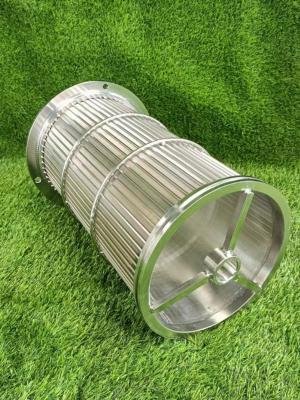 China Galvanized Wedge Wire Screen Aperture 25-350 Micron Filter Rating 27%-80% Filter Mesh for sale