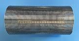China Polished Wedge Wire Baskets for Customized Basket Size 2.03mm Slot Width for sale