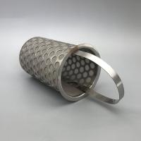 China Industrial Filtration Effortlessly Achieved with Wedge Wire Baskets for sale