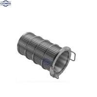 China Self-Cleaning Water Filter, 0.10-6.00mm Slot Size High-Strength Wedge Wire Screen, 25mm-1200mm Diameter for sale