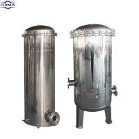 China Stainless Steel Water Filter Housing for Liquid/Gas/Particles/Bacteria Filtration for sale