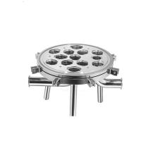 China 2-20 Multi Cartridge Filter Housing with 2 Inlet/Outlet and Efficient Performance for sale