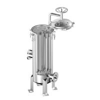 China Industrial Stainless Steel Bag Filter Housing with Vent 1/4NPT for Optimal Filtration for sale