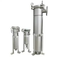China Stainless Steel Bag In Bag Out Filter System with Filter Bag Micron Rating 25-350 Micron for sale