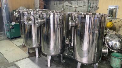 China 10 Cartridge Multi Cartridge Filter Housing Standard Type for Industrial Applications for sale