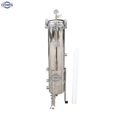 China TOPEP Supply Cartridge Filter Housing Stainless Steel Precision Filter for Water Treatment for sale