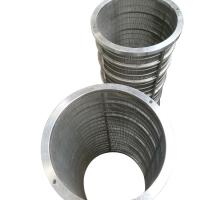 China Polishing Wedge Wire Screen with Wire size 2x3mm and Slot Opening 0.02mm-15mm for sale