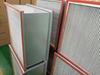 China Construction Panel Or Box - Industrial Particulate Air Filter with 99.99% Leakage Test for sale