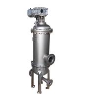 China Filter Pressure 0.2-1.6MPa and Filtration accuracy 100μm Automatic Self Cleaning Filter for sale