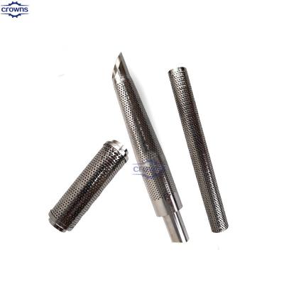China High quality 316 Stainless Steel Wire Wound Tube Slotted Screen Wedge Mesh Filter Tube for sale
