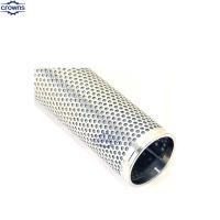 China Cylinder Slotted Wedge Wire Johnson Filter Tube Deep Well Pipe Wedge V Slotted Wire Screen Sieve for sale