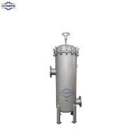 China Industrial High Flow Stainless Steel Multi Cartridge Water Filter Housing 10 Inch for sale