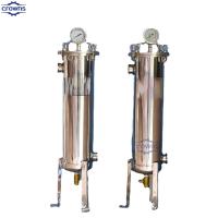 China 304/316 SS Industry Stainless Steel Multi Bag Filter Housing Stainless Steel Depth Filter for sale