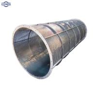 China stainless steel self-cleaning filter element customized wedge wire screen for sale