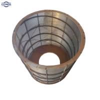 China stainless steel self-cleaning filter element Johnson screen filter wedge wire screen for sale