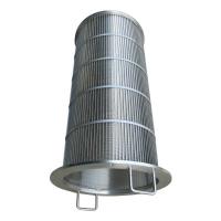 China Stainless Steel Screen Basket For Paper Industry with Rounded Corner Design for sale