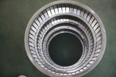 China Triangle Wedge Wire Centrifuge Partitioning Basket with Galvanized Surface Treatment for sale