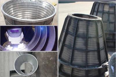China Customized Thickness Square Hole Centrifuge Basket with Galvanized Surface Treatment for sale