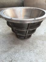 China Customized Thickness Square Hole Centrifuge Basket with Galvanized Surface Treatment for sale