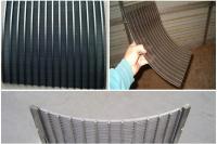 China Customized Length Centrifuge Basket Triangle Wedge Wire Galvanized Surface Treatment for sale
