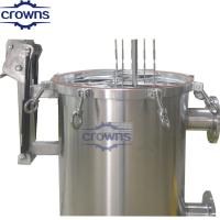 China Stainless steel filter housing Bacteria Removed Water Purifier Filter equipped with 10 micron filter cartridge/bag for sale
